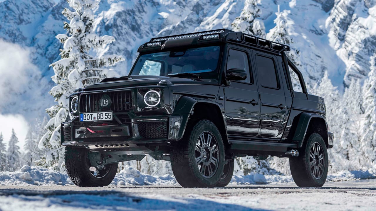 Brabus’ apocalypse-proof AMG G63 has spawned a £750k pickup version ...