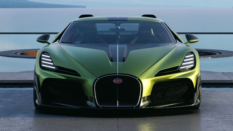 The stunning new Bugatti Tourbillon Équipe Pur Sang gets EIGHT exhaust ...