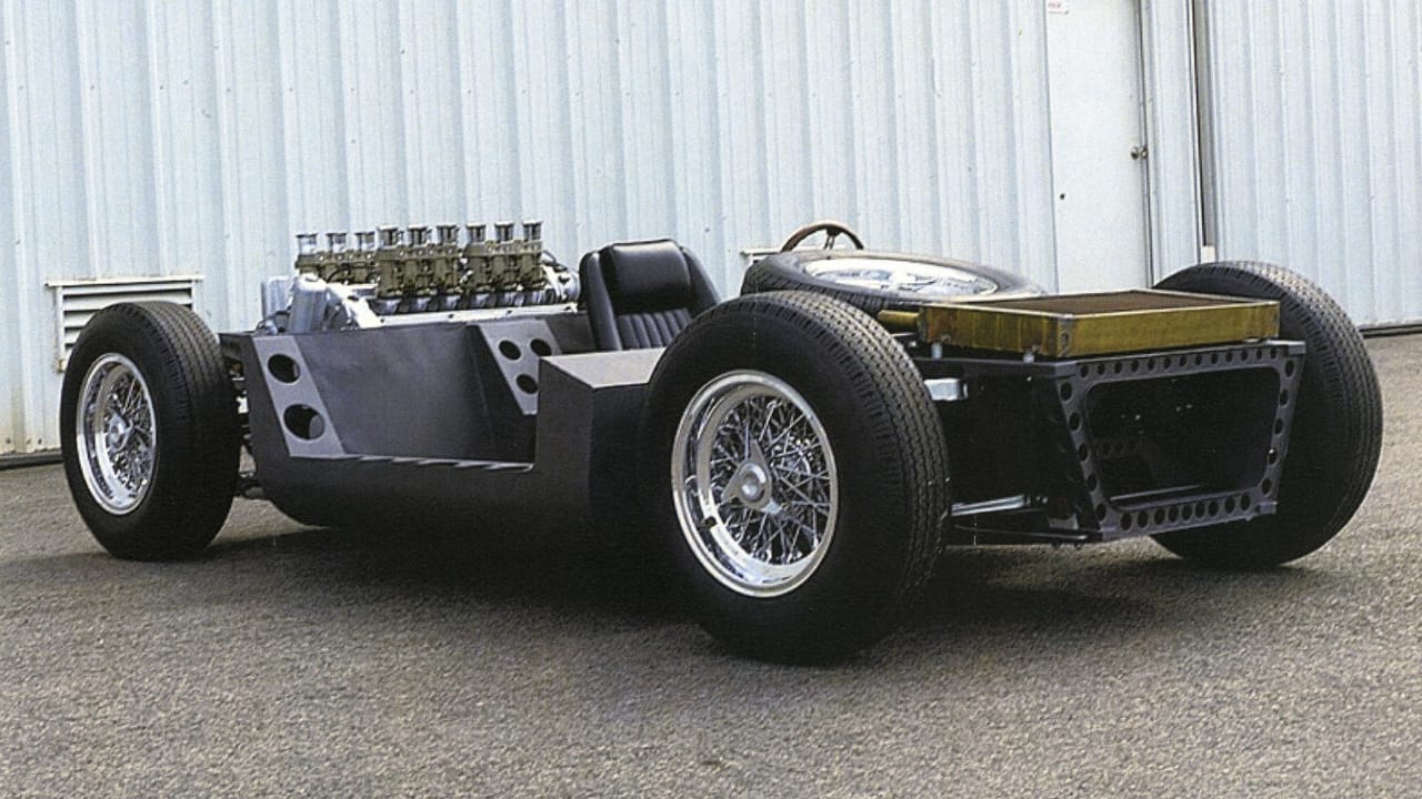 Can you guess what gorgeous, iconic supercar this chassis belongs to ...