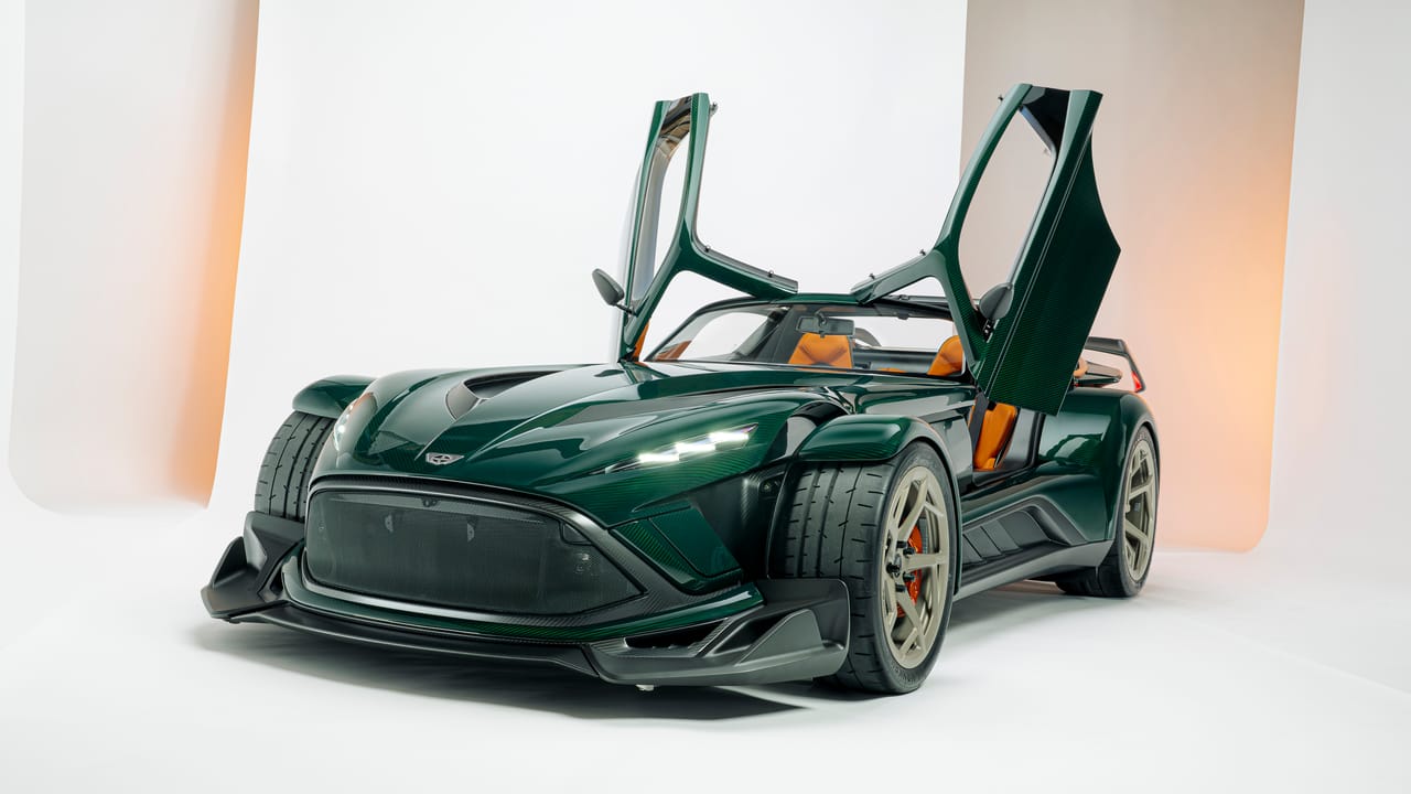 The Donkervoort P24 RS is a 780kg lightweight with a 600bhp V6 | Top Gear