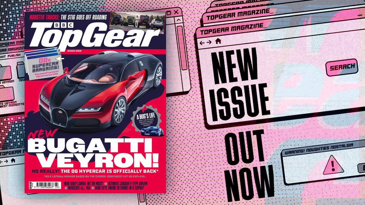 New issue out now: the full story of the all-new Bugatti Veyron | Top Gear