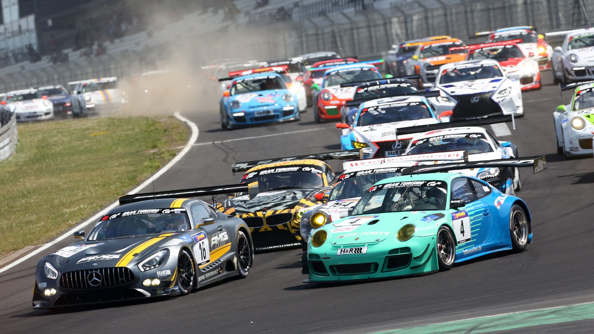 Photo of the day: Mercedes-AMG's GT3 racer goes into battle | Top Gear