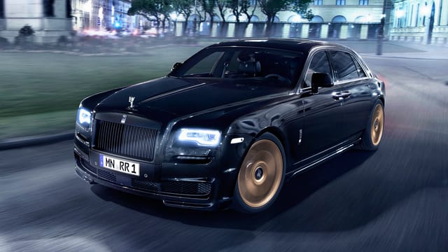 German tuners have modified our Rolls-Royce Ghost. With GOLD | Top Gear