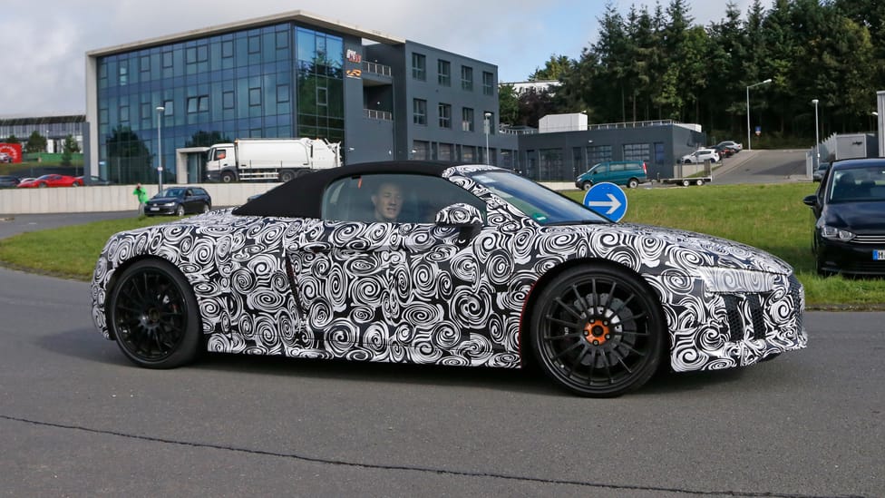 Spy shots: new Audi R8 Spyder spotted in the wild | Top Gear