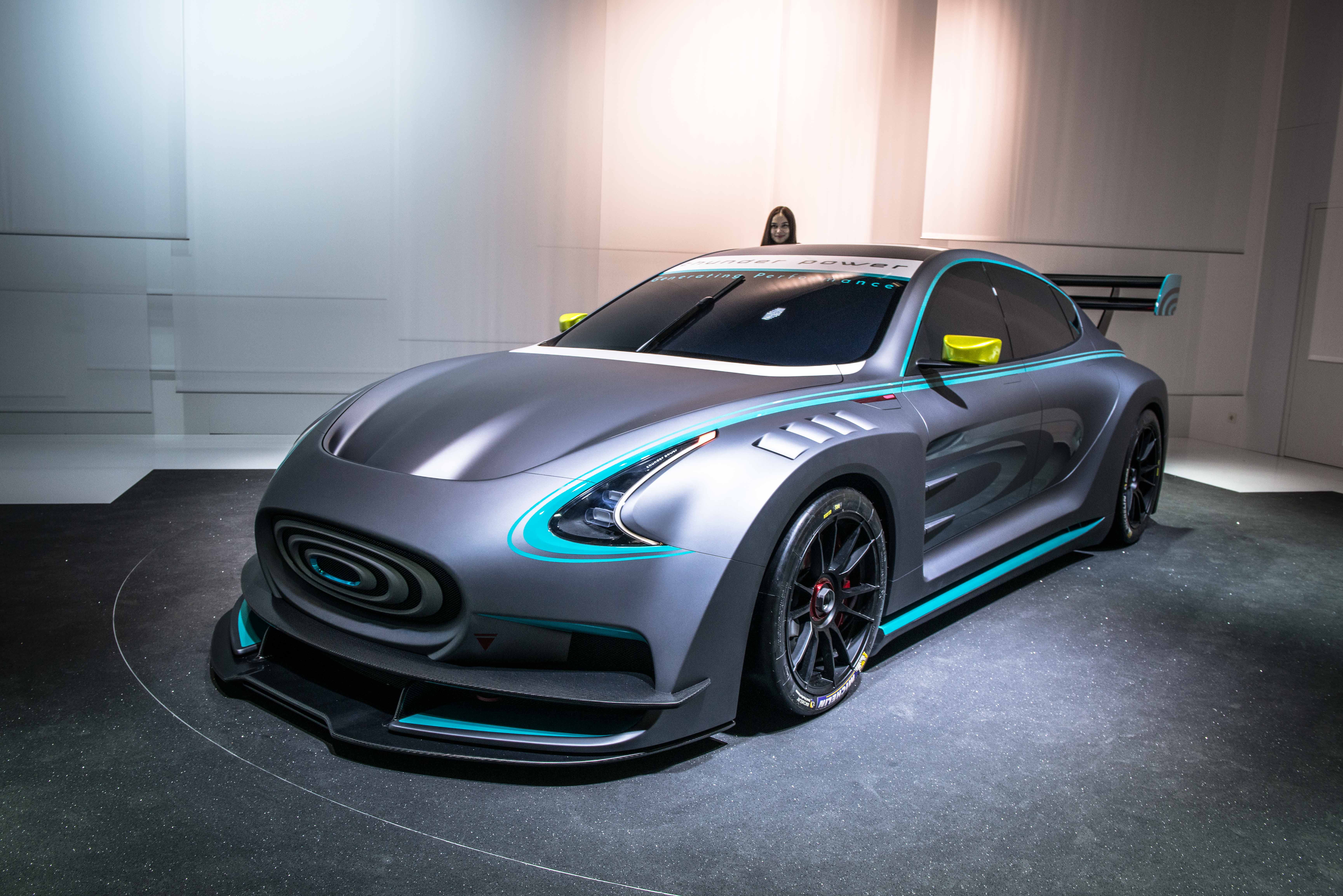 The Thunder Power is Taiwan's 450bhp all-electric saloon | Top Gear