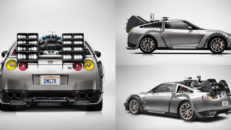 Photo of the day: it’s a Back to the Future Nissan GT-R! | Top Gear