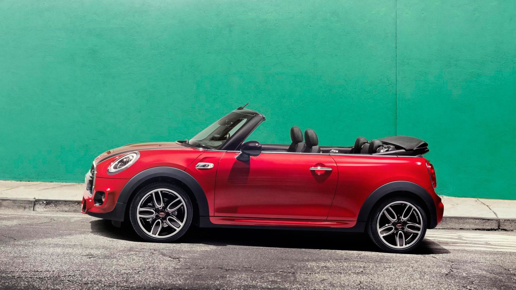 The new Mini Convertible has a Union Jack woven into its roof | Top Gear