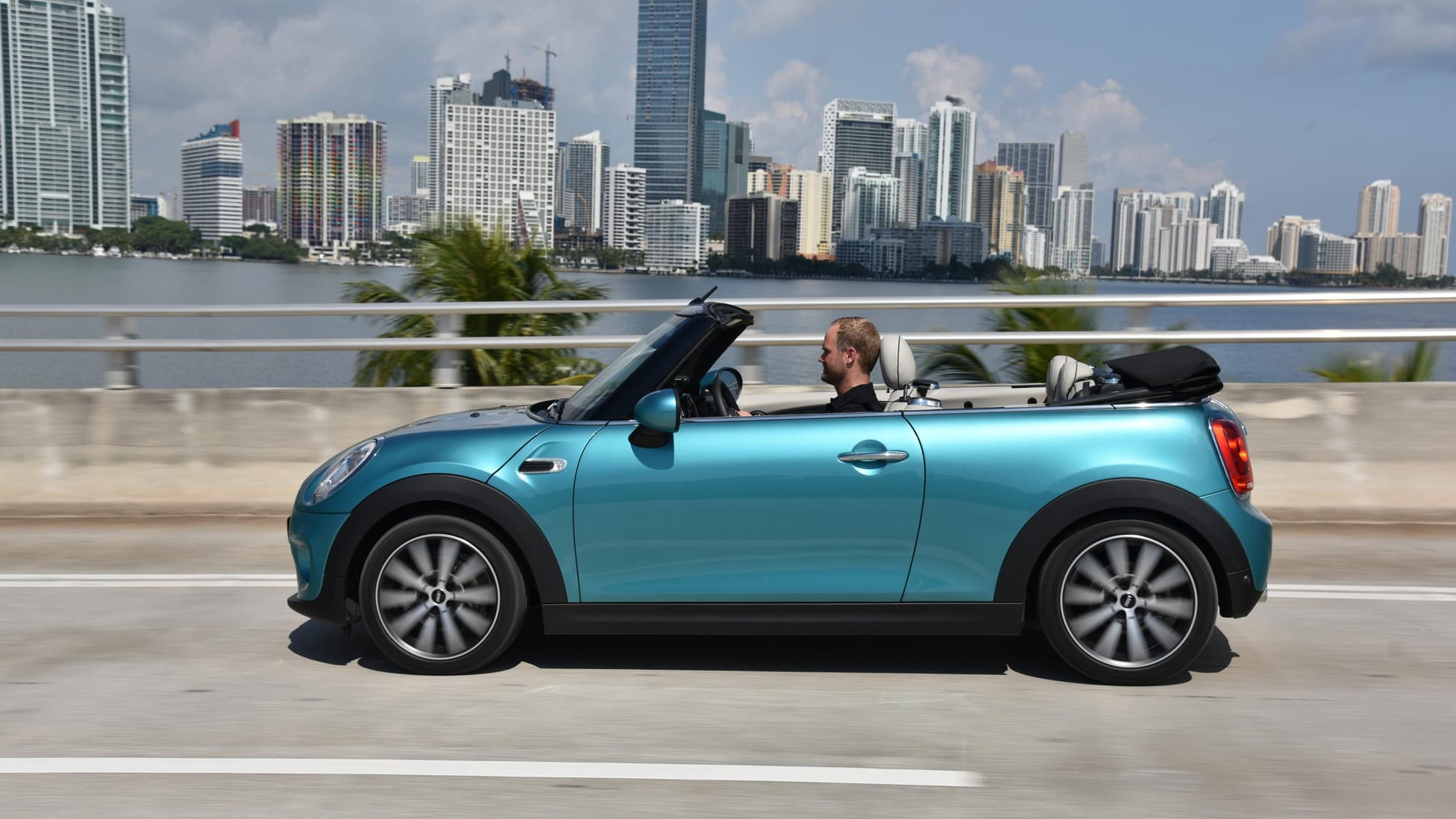 The new Mini Convertible has a Union Jack woven into its roof | Top Gear