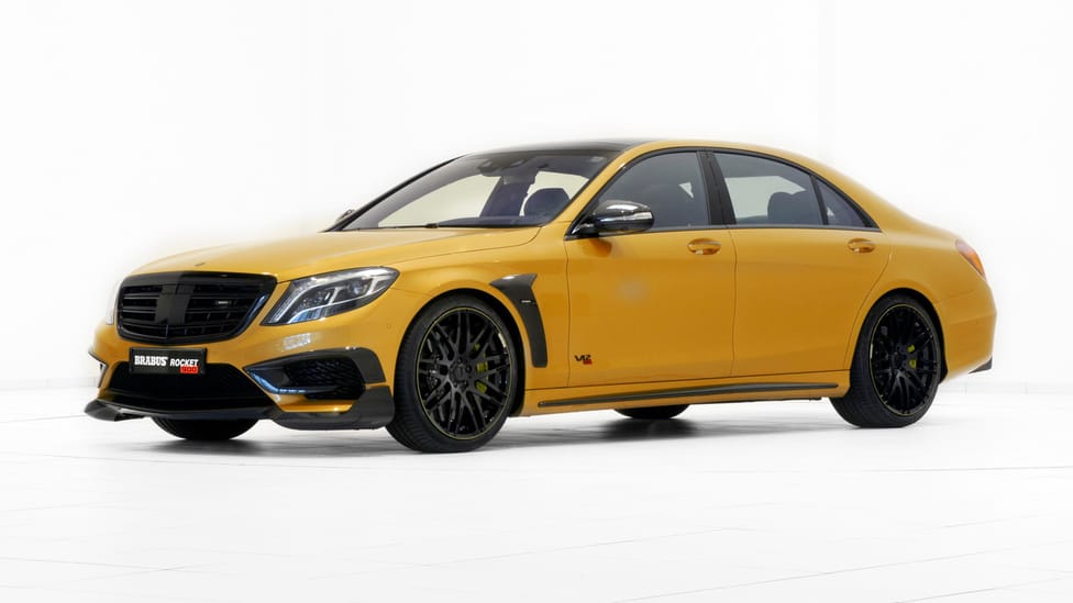 Tuner Brabus has built an 887bhp, golden Mercedes S-Class | Top Gear