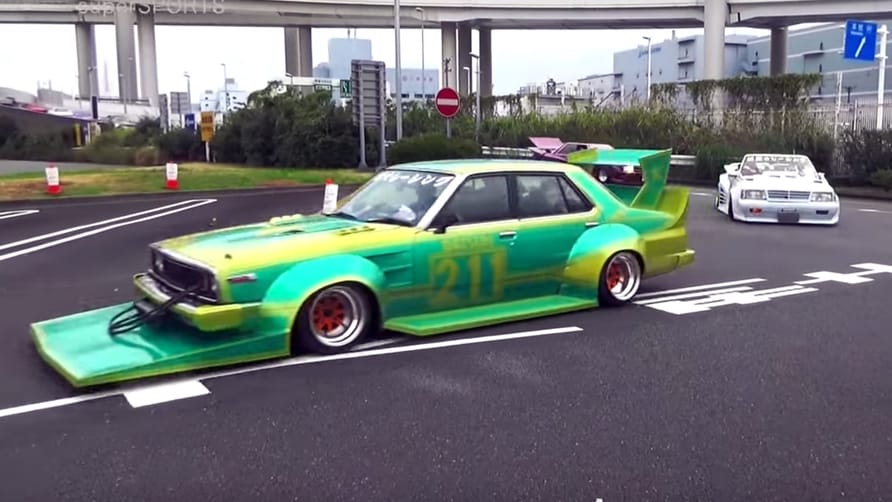 Video: Japan’s weird modified cars are the weirdest modified cars | Top ...