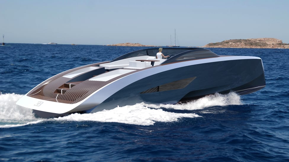 Water Bug: this is Bugatti's £2.5m, carbon fibre super-yacht | Top Gear