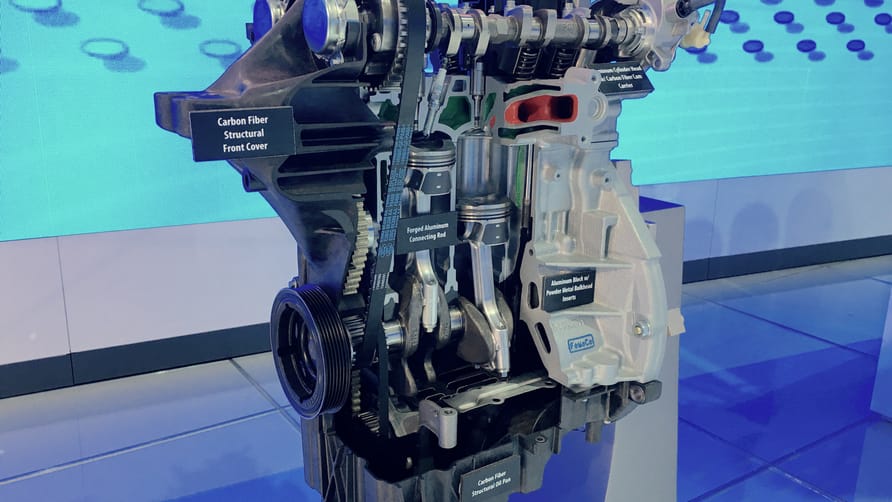 Meet Ford’s carbon-fibre EcoBoost engine | Top Gear