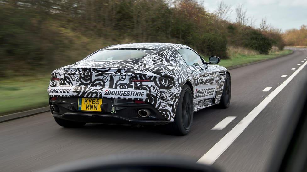Snapped! Aston Martin's new DB11 sports car | Top Gear