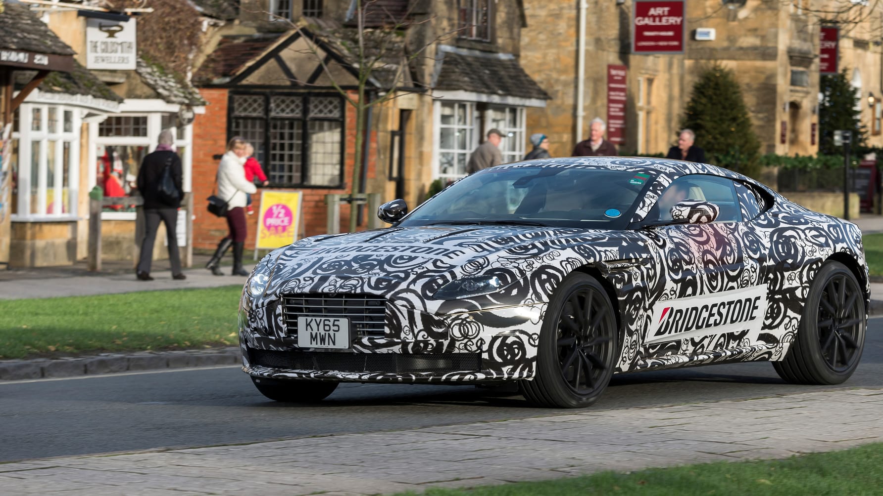 Snapped! Aston Martin's new DB11 sports car | Top Gear