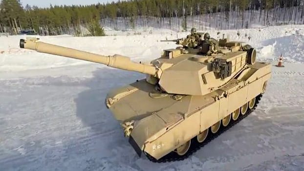 Video: watch a load of tanks drift on ice | Top Gear