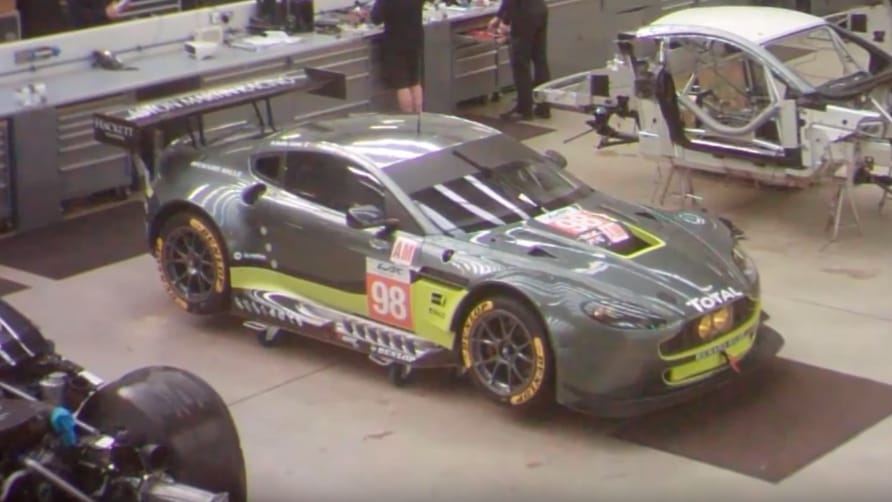 Video: watch Prodrive build an Aston racer in 60 seconds | Top Gear
