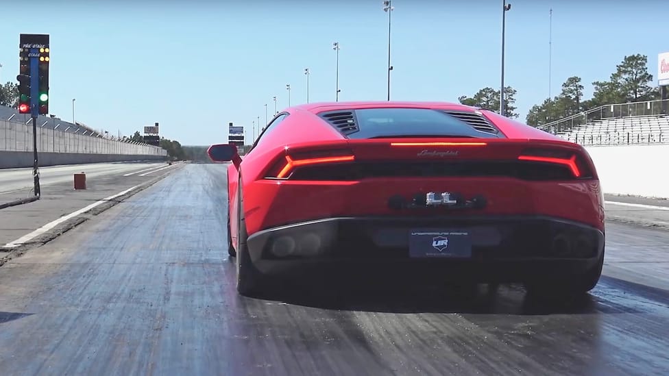 Video: twin-turbo Lambo Huracan runs a 7.8sec quarter-mile | Top Gear