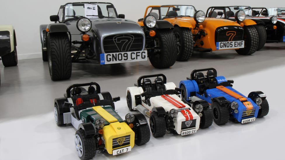 You can buy an official Lego Caterham Seven | Top Gear