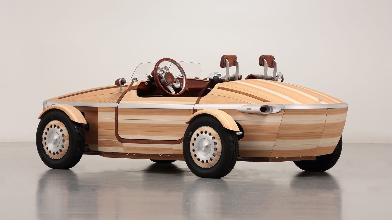 Toyota has built a concept car out of wood | Top Gear