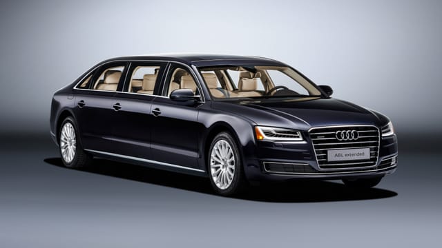 This is an incredibly long Audi A8 | Top Gear