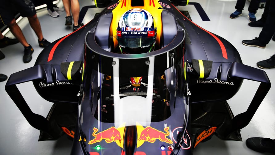 Video: Red Bull tests its windscreen for F1 cars | Top Gear