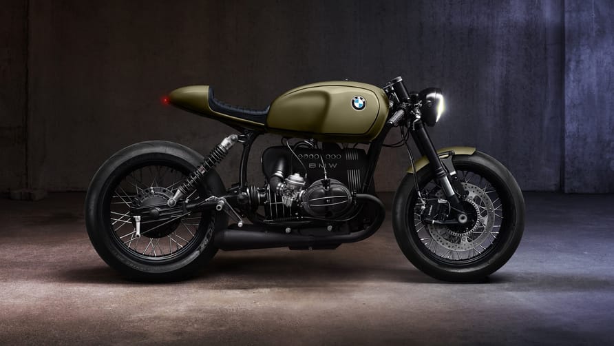 You need this glorious custom BMW motorcycle | Top Gear