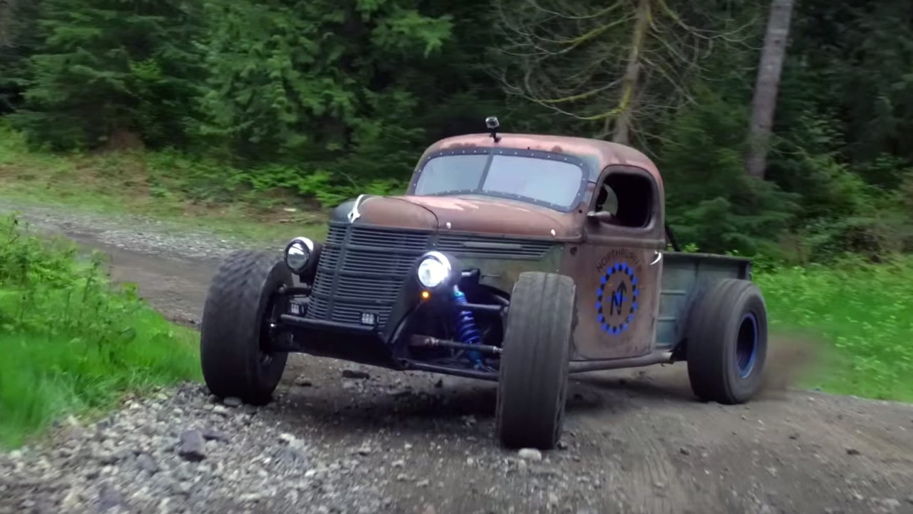 Check out this rat rod trophy truck | Top Gear