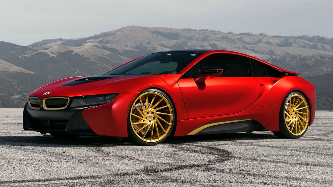 This Iron Man BMW i8 actually looks alright | Top Gear