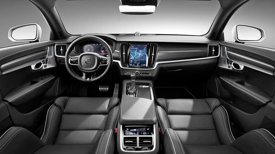 This is the smart new Volvo V90 R Design | Top Gear