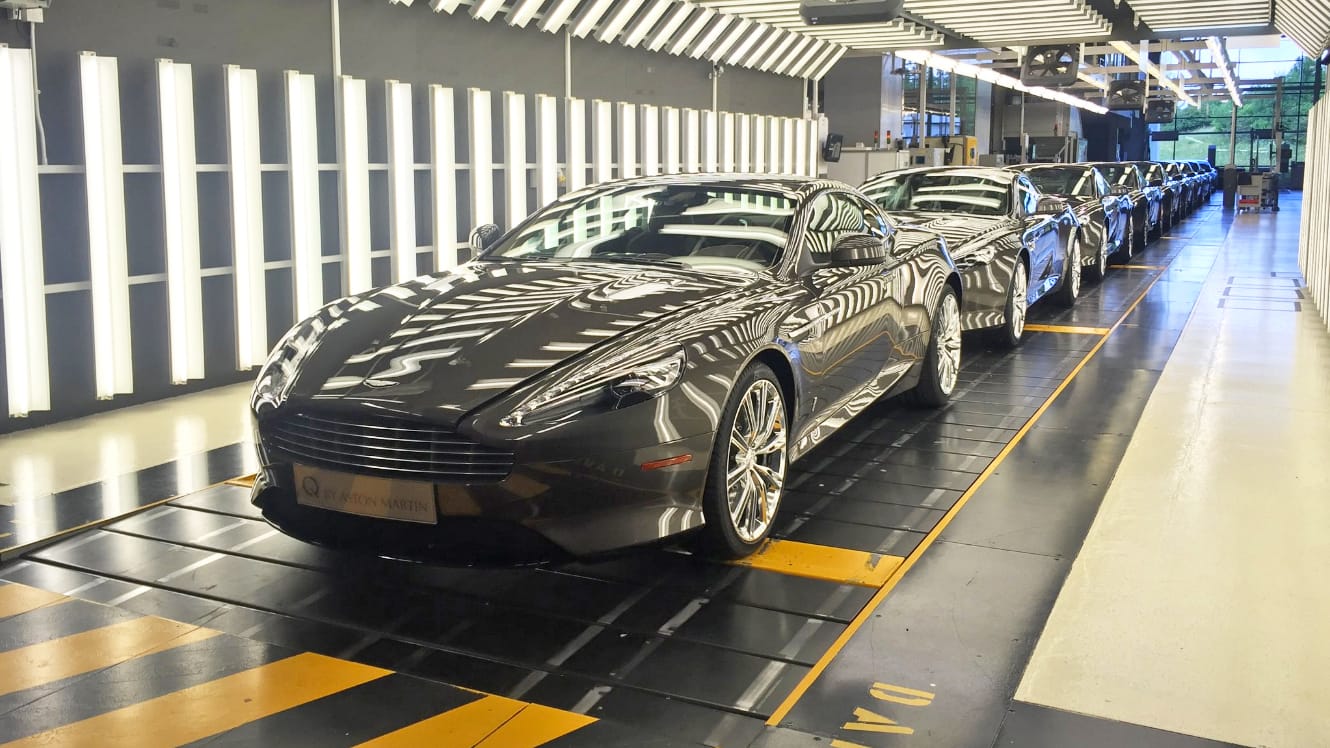 Photo of the day: the last nine Aston Martin DB9s | Top Gear