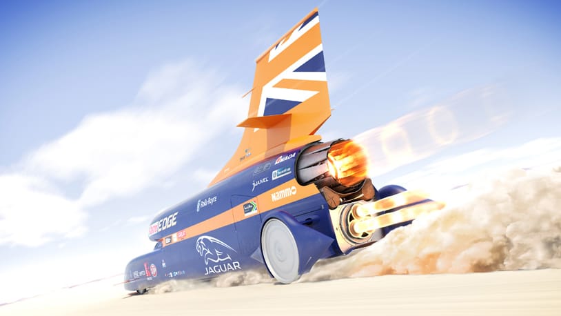 Bloodhound SSC: land speed record attempt in 2017 | Top Gear