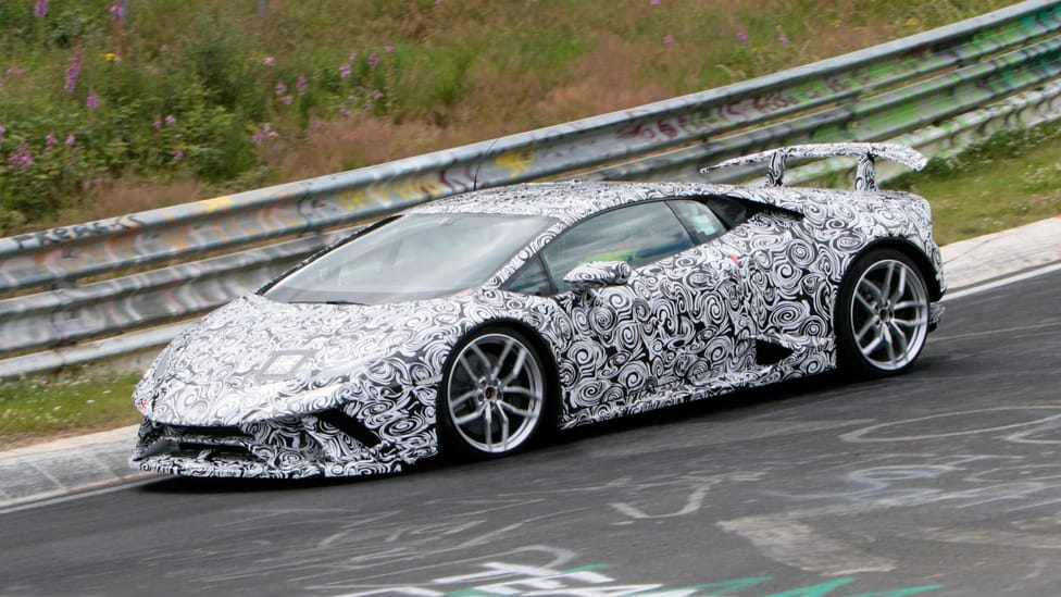 Listen to this hardcore Lamborghini race around the 'Ring | Top Gear