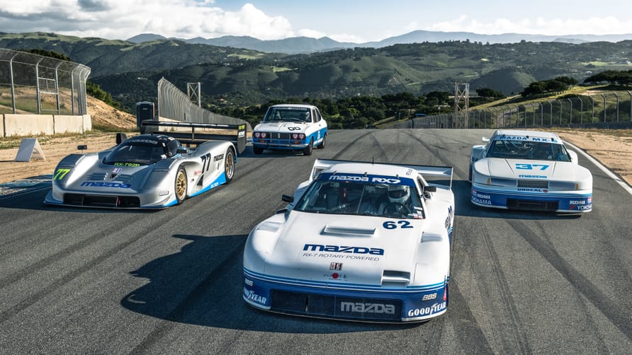 Wallpapers: Mazda’s rotary-engined classic racers | Top Gear