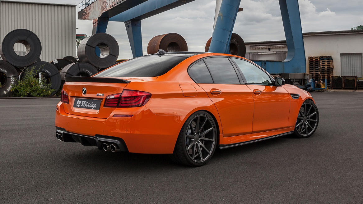 A tuner has built a bright orange, 818bhp BMW M5 | Top Gear