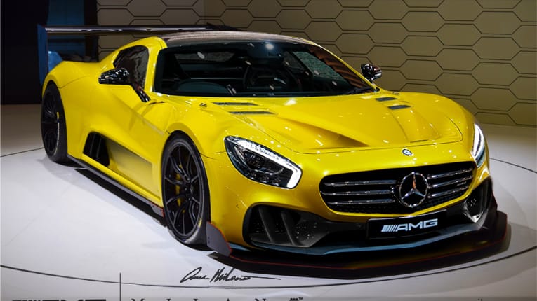 This is what a hardcore Mercedes-AMG GT 'LM' looks like | Top Gear