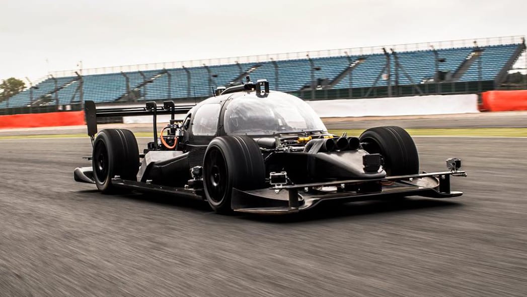 This is DevBot, a prototype autonomous electric racer | Top Gear