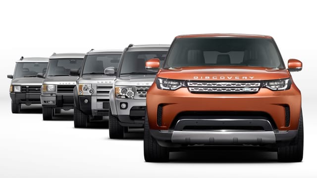 This is the front of the new Land Rover Discovery | Top Gear