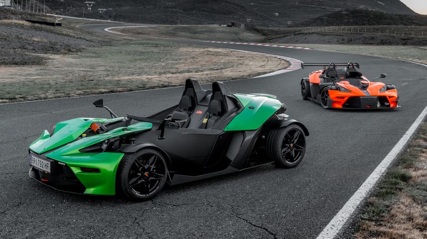 Check out KTM’s new X-Bows | Top Gear