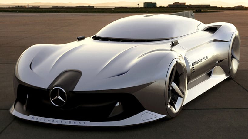 Meet the retrofuturistic jet-fuelled Mercedes streamliner | Top Gear