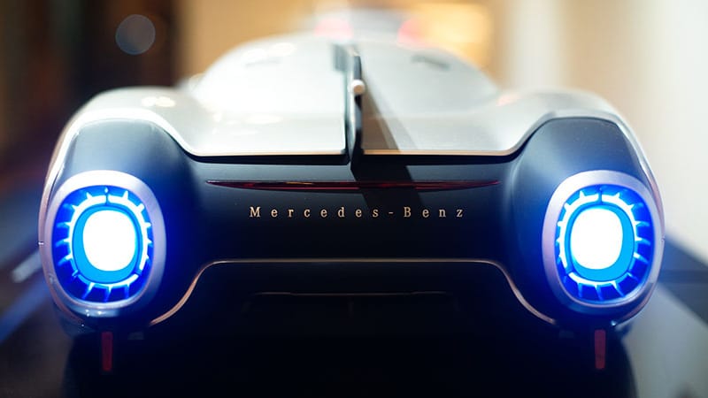 Meet the retrofuturistic jet-fuelled Mercedes streamliner | Top Gear