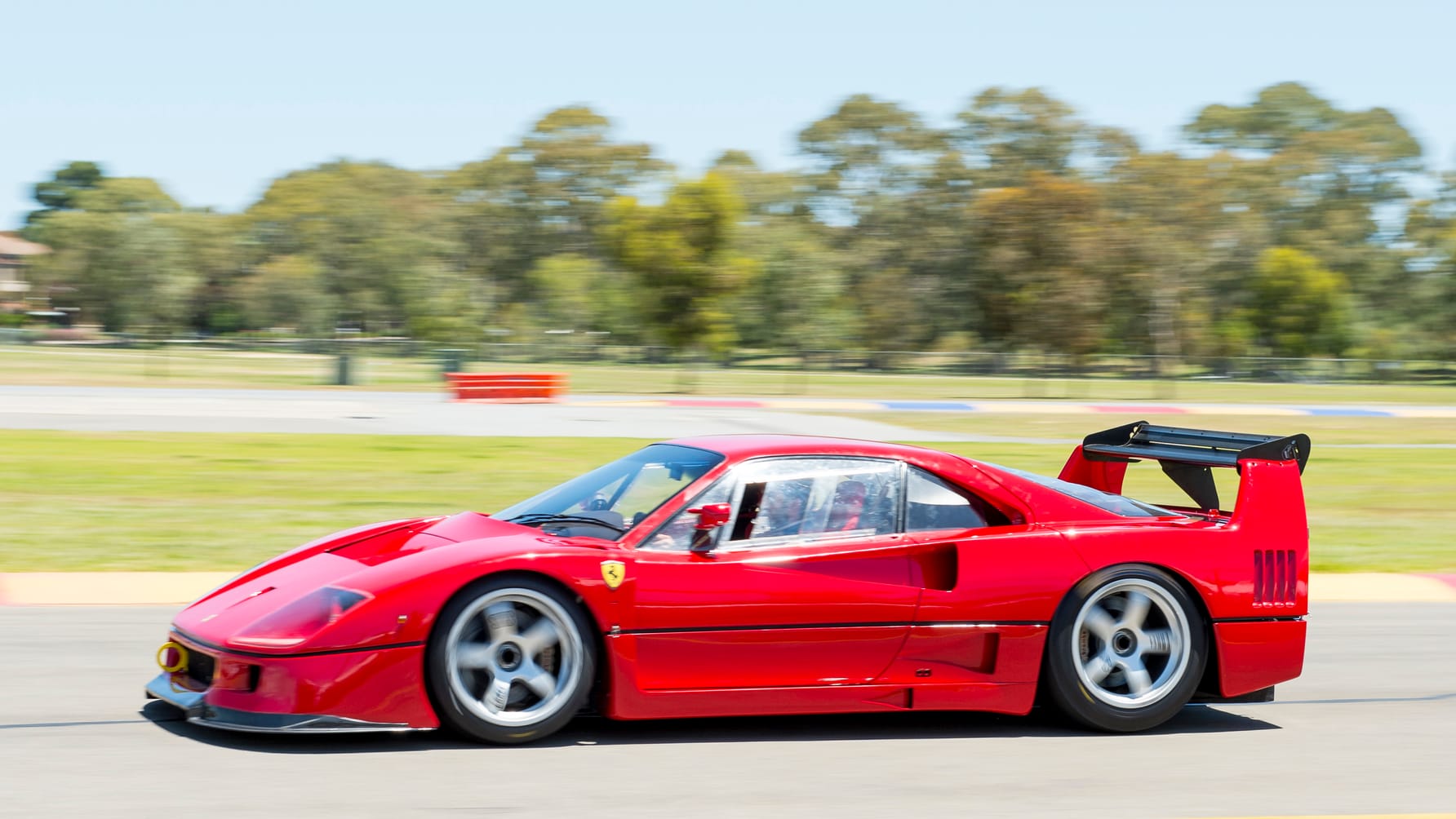 Photo of the day: a Ferrari F40 doing what it does best | Top Gear