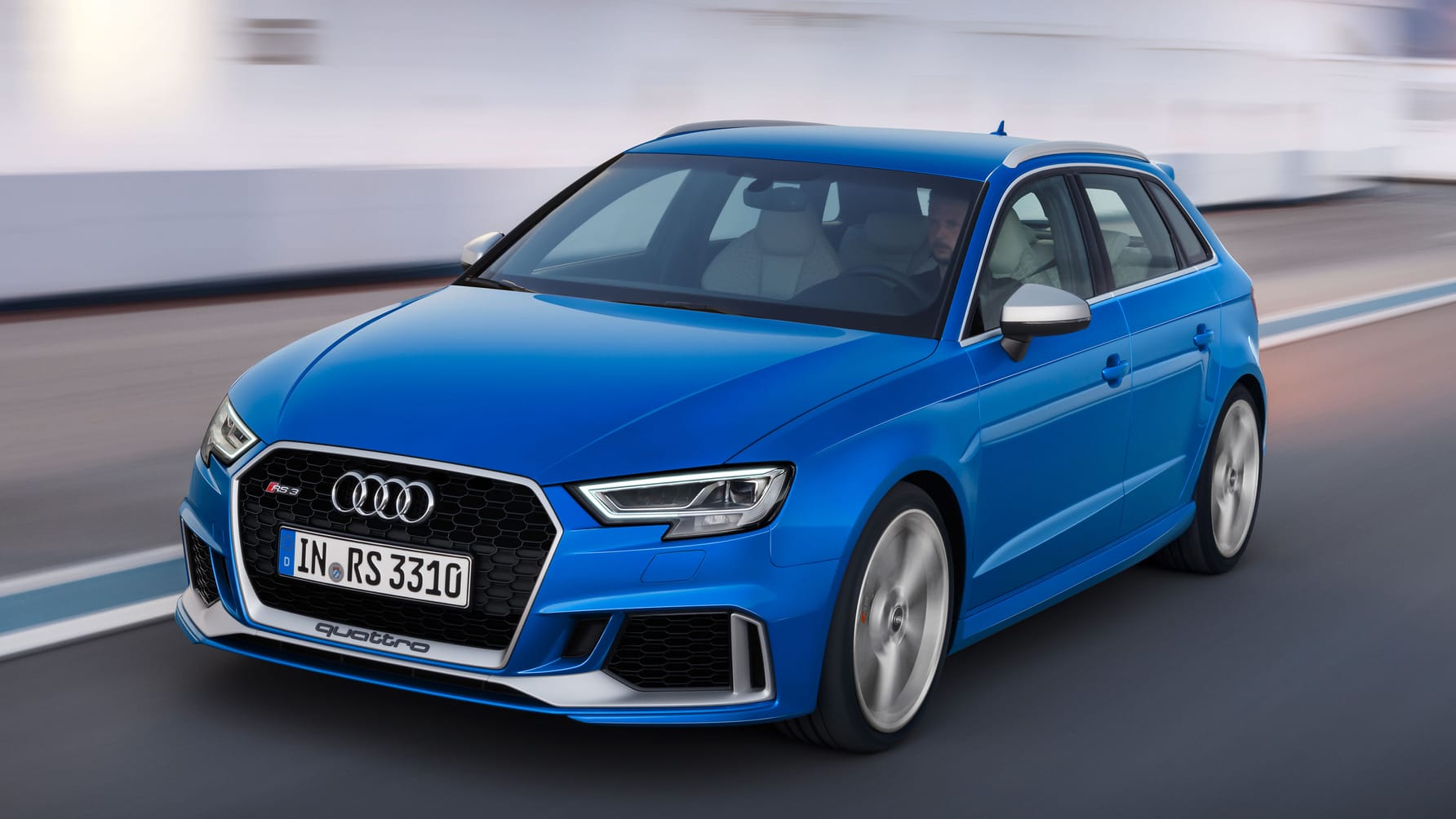 New Audi RS3 is the world's most powerful hot hatch | Top Gear
