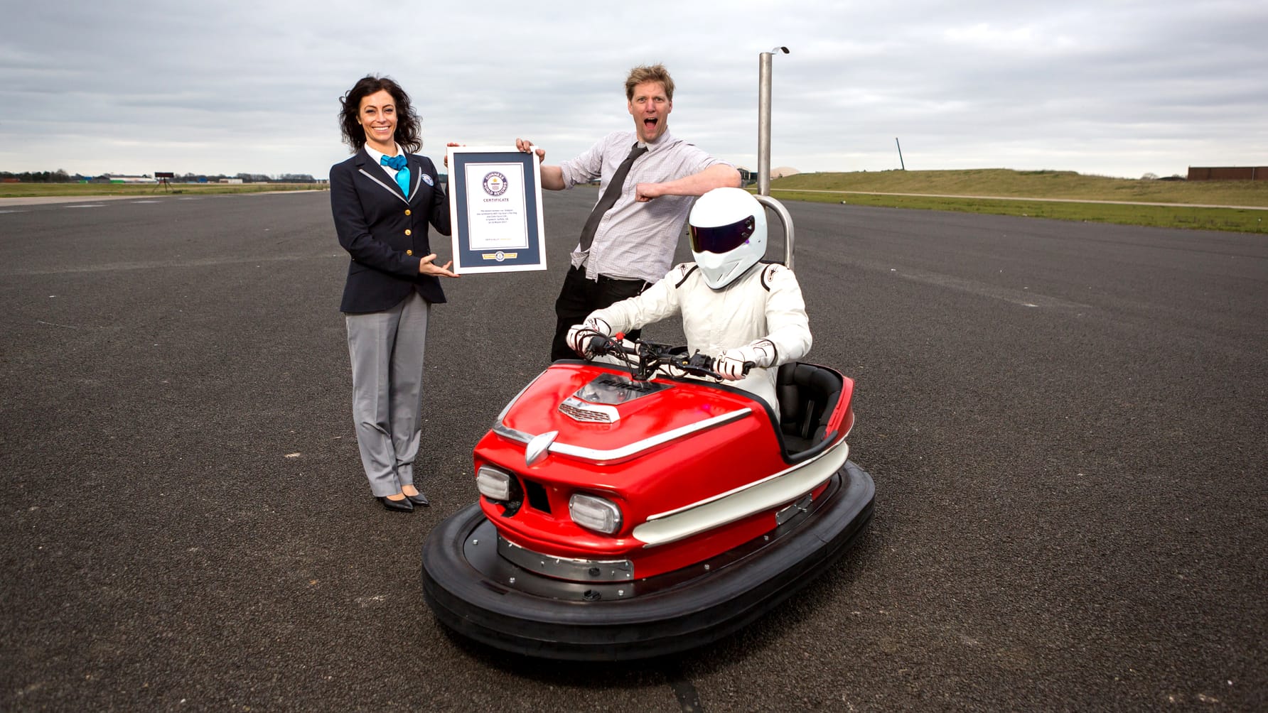 100mph in a dodgem: The Stig has set a new world record! | Top Gear