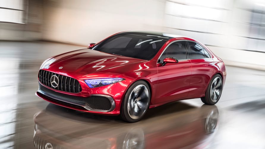 The Mercedes Concept A previews future small Mercs | Top Gear