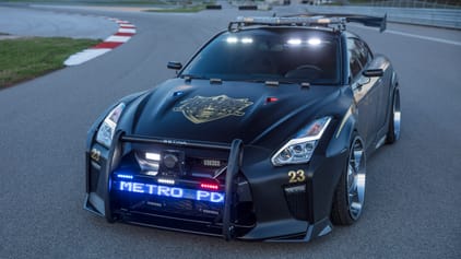 It’s Copzilla, the Nissan GT-R police car | Top Gear