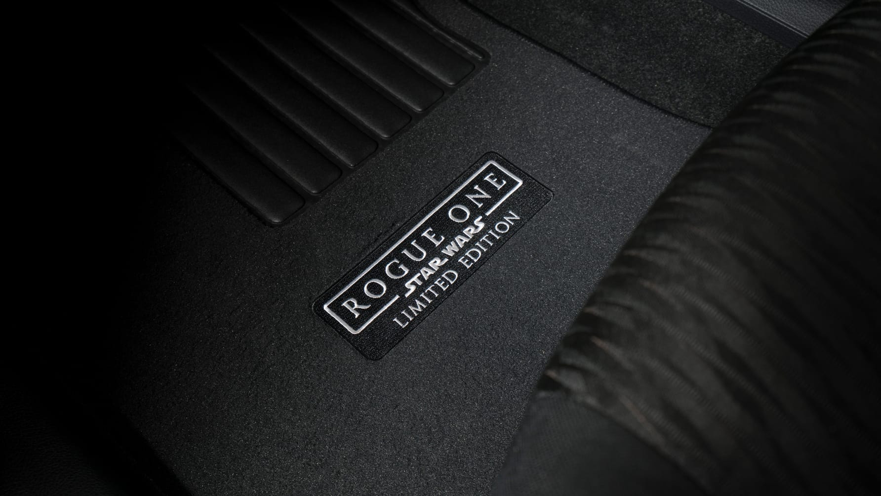 This is a Nissan Rogue with Star Wars-spec thrusters and blasters ...