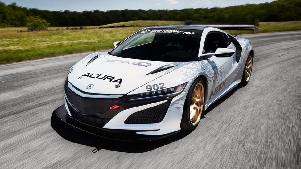 Honda NSX: Take a look at this massive rear wing | Top Gear
