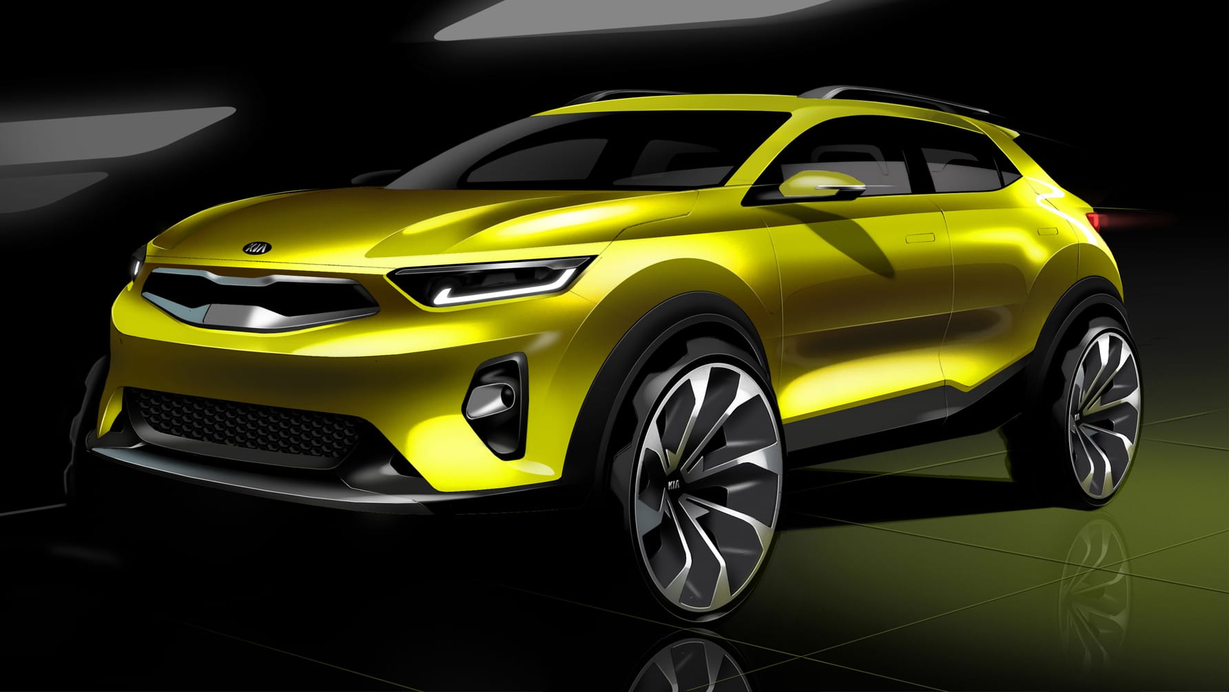 Kia Stonic 2018: Small SUV design revealed | Top Gear