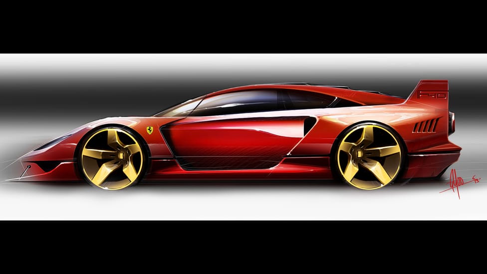 Take a look at this Ferrari F40 for the modern day | Top Gear