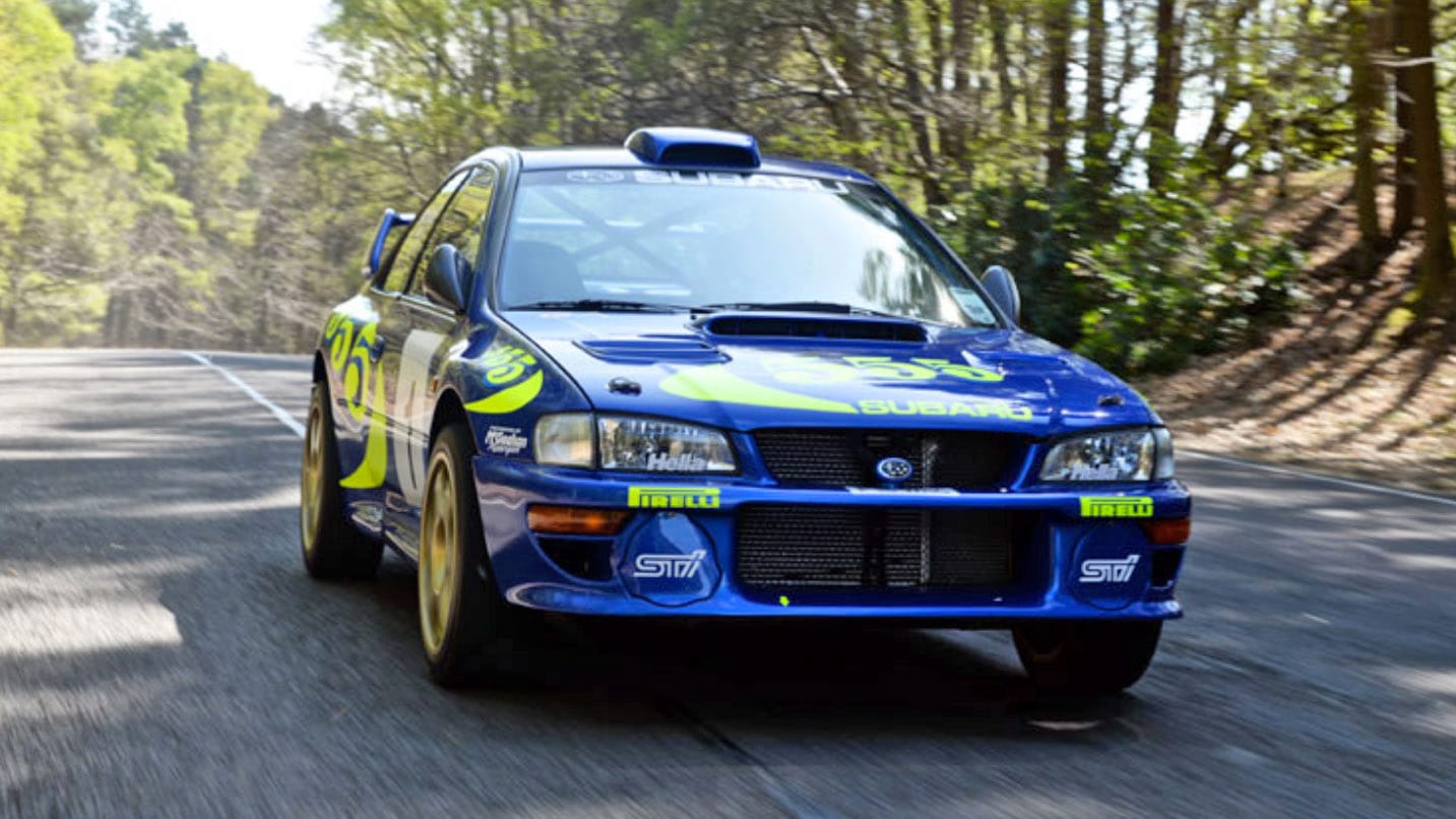 Colin McRae's Subaru Impreza sold for £230,000 | Top Gear